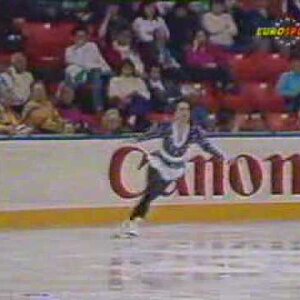 Beatrice Gelmini (ITA) - 1990 Worlds, Ladies' Original Program (German ...