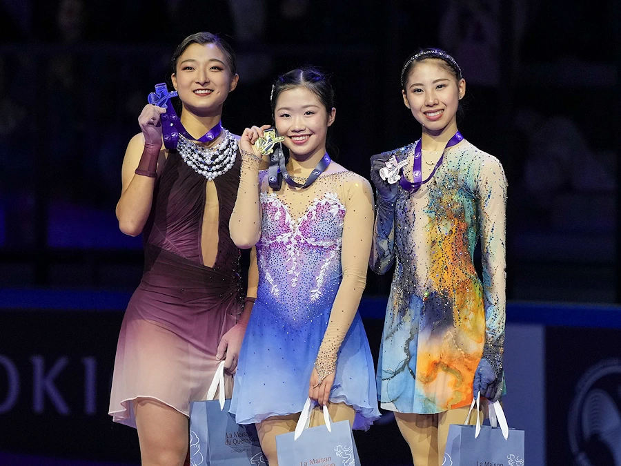 Ami Nakai leads Japanese sweep in Grand Prix debut in France